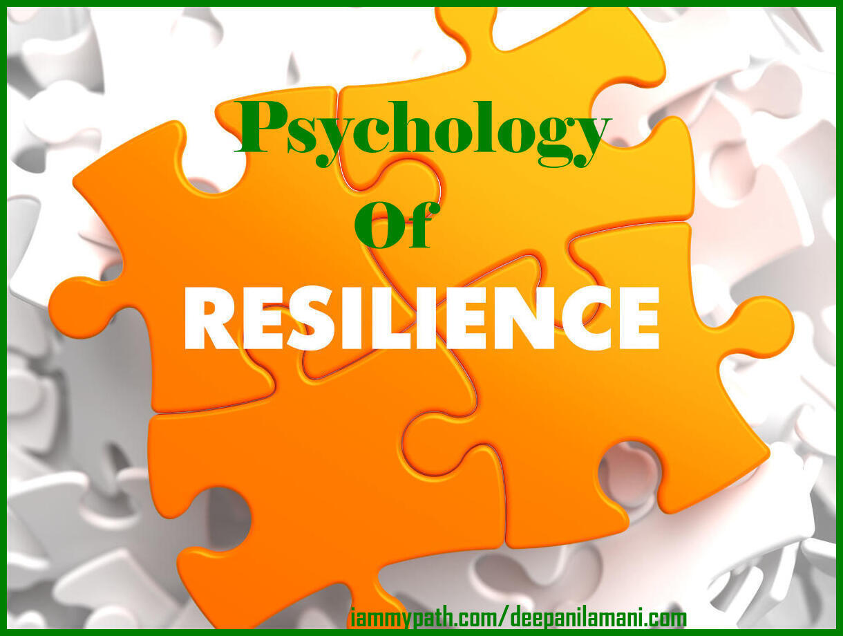 Resilience ~ Revised! – I am My Path!