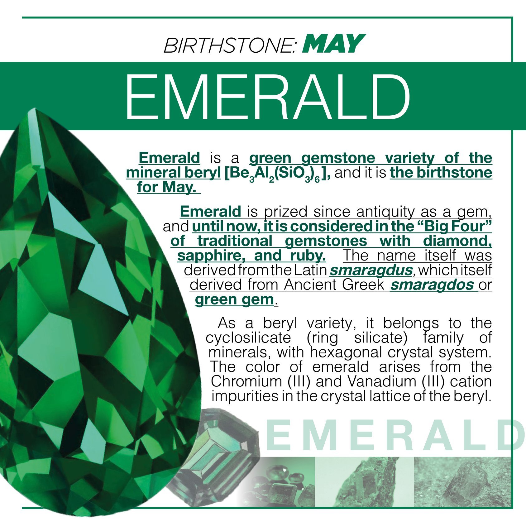 May Birthstone ~ 2025! – I am My Path!